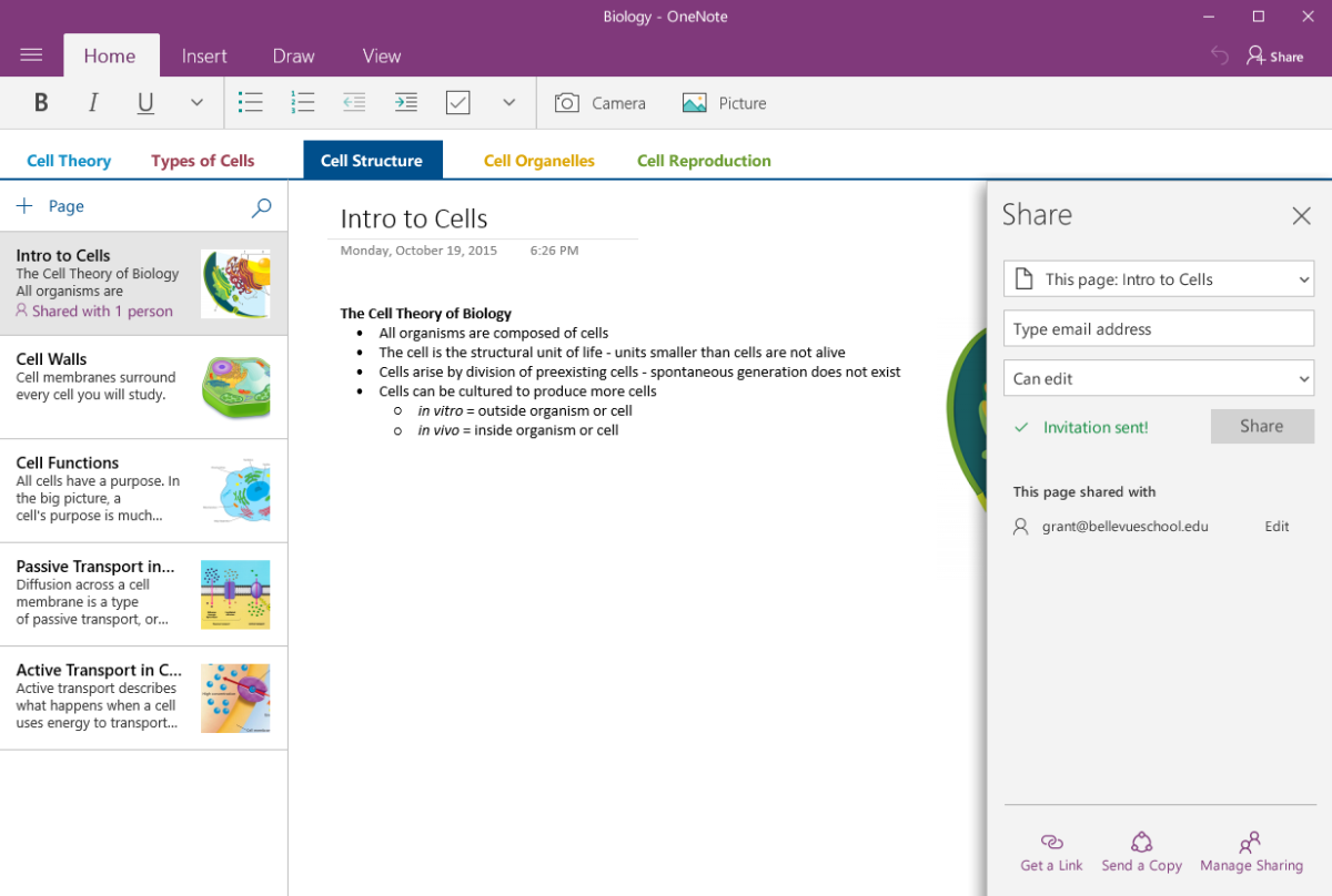 Microsoft OneNote – Imagine Imagery