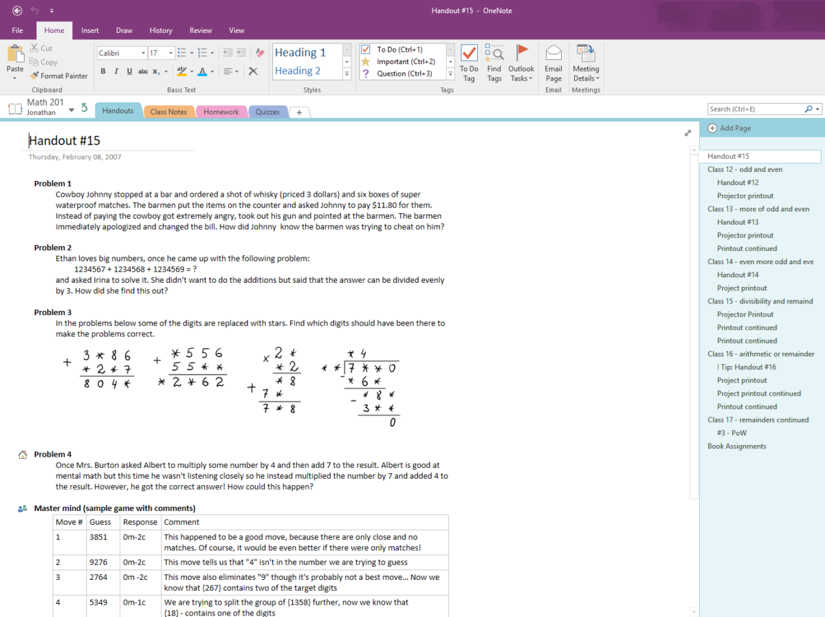 Microsoft OneNote – Imagine Imagery